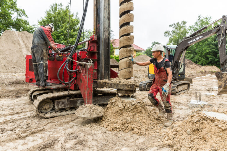 Boorpalen fundering - BHP Funderingstechnieken B.V.