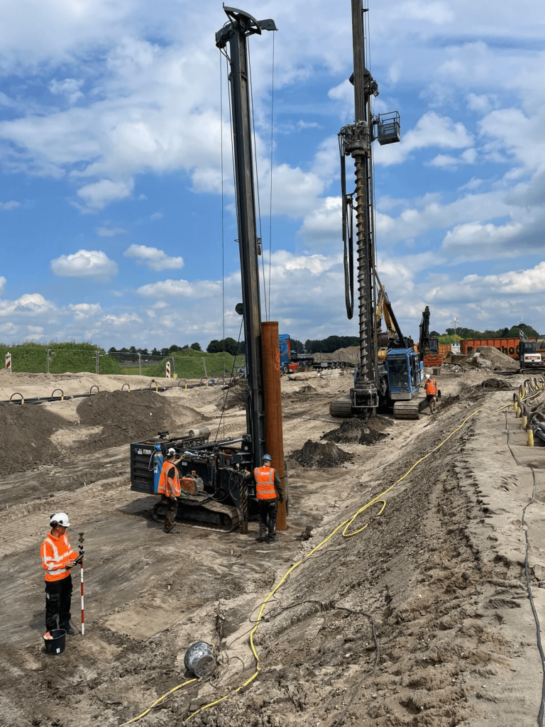Boorpalen fundering - BHP Funderingstechnieken B.V.